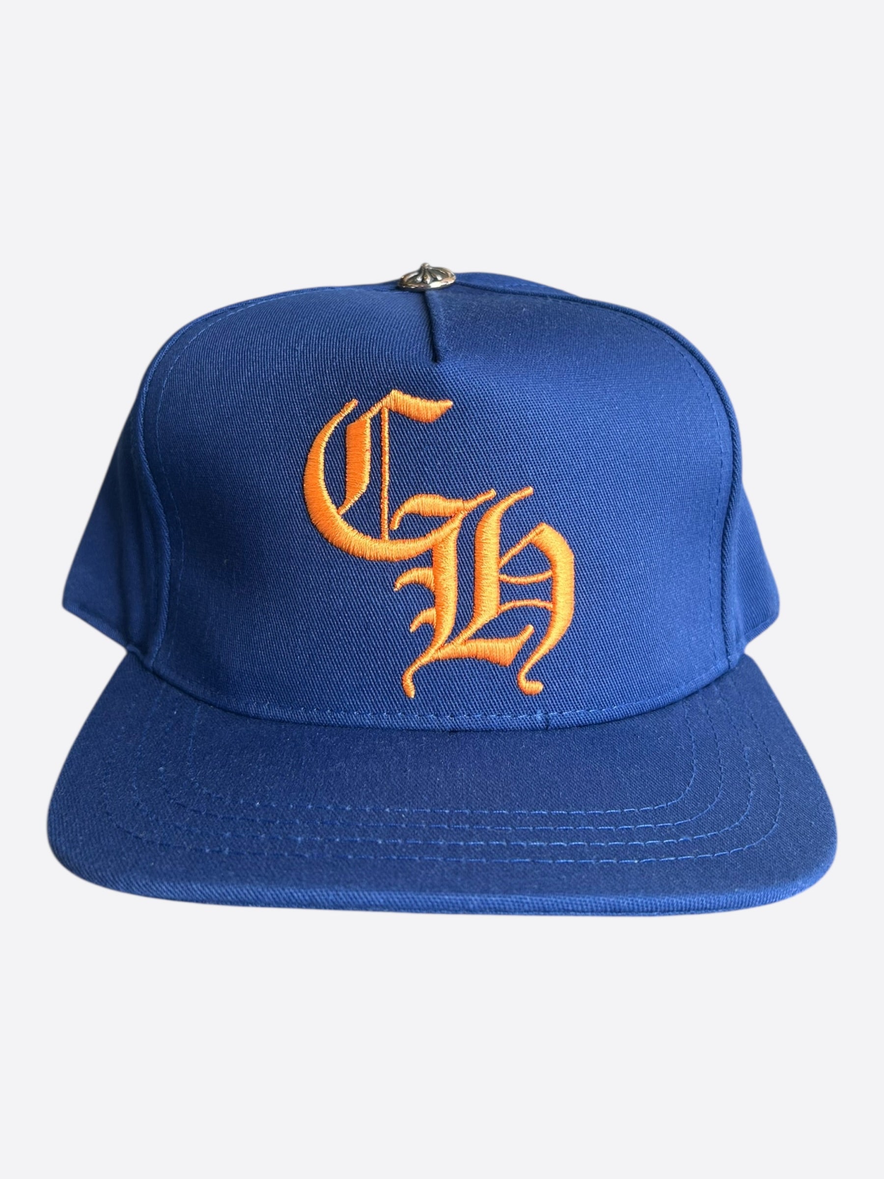 Chrome Hearts Blue & Orange CH Logo Hat – Savonches