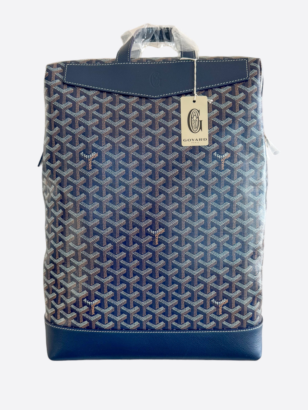 Goyard Dark Navy Cisalpin Backpack – Savonches