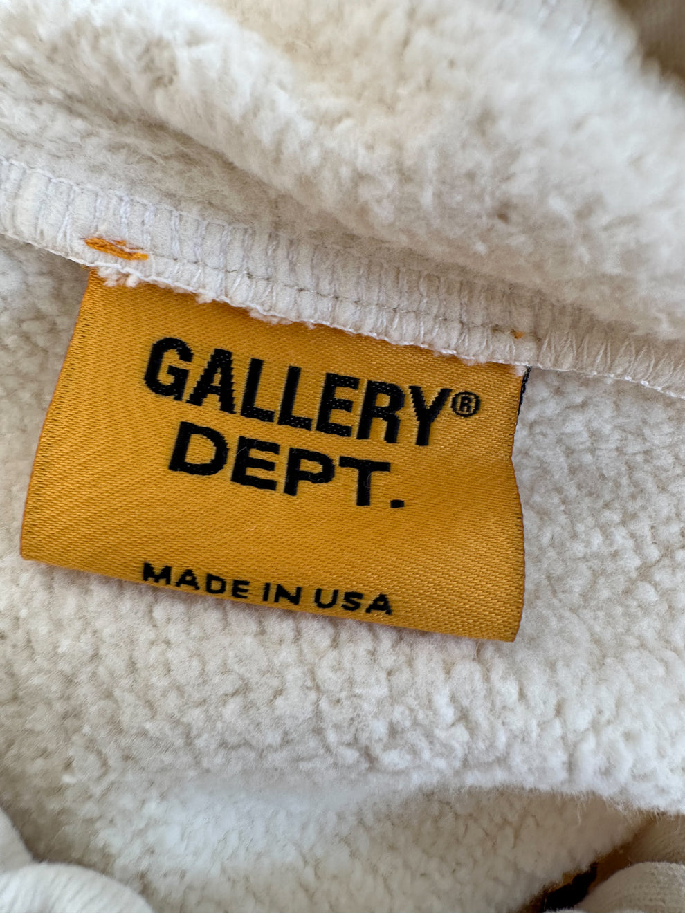 Gallery Dept Cream Logo Paint Splatter Flared Sweatpants – Savonches