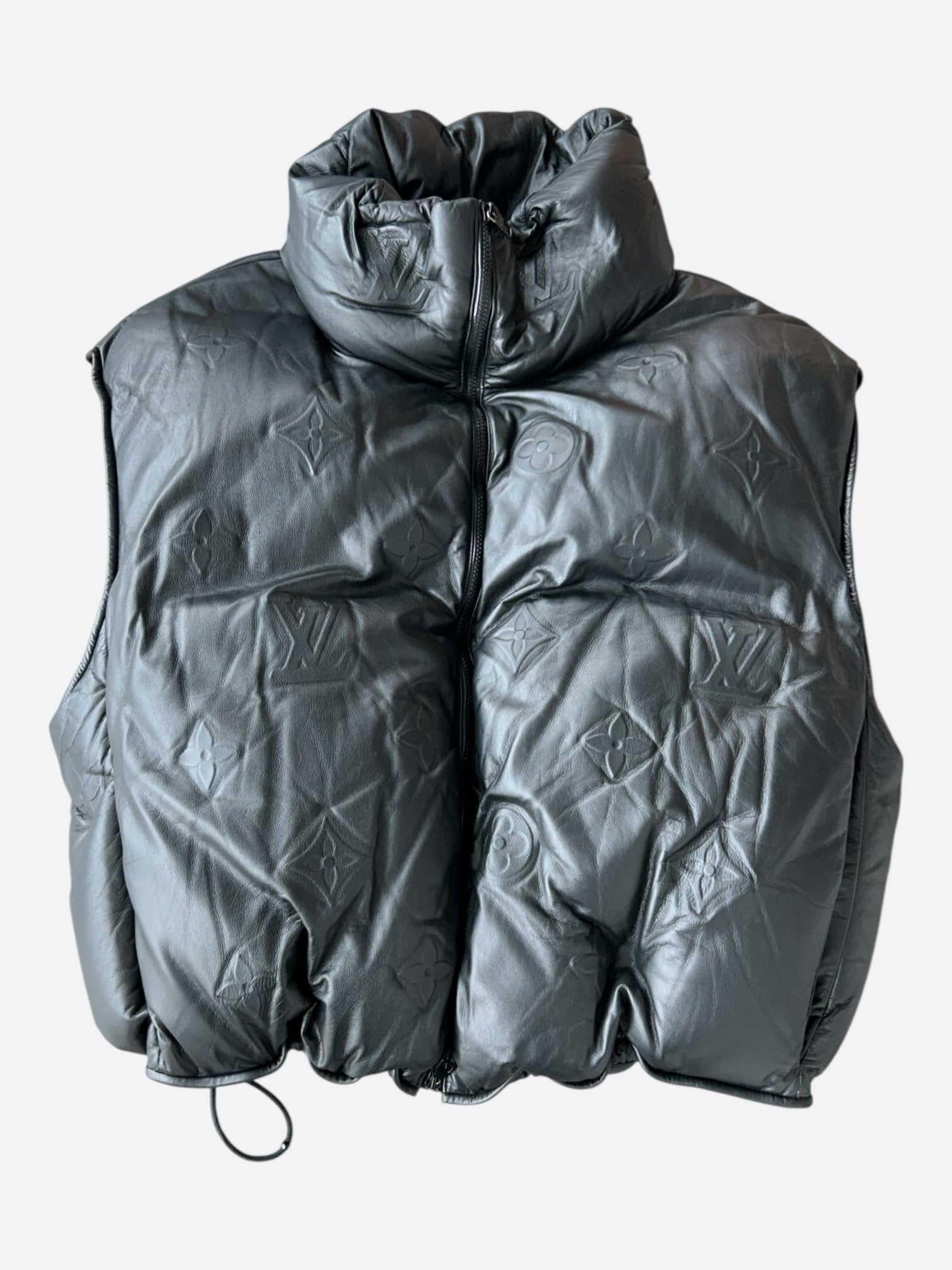Louis Vuitton Black Monogram Boyhood Puffer Vest – Savonches