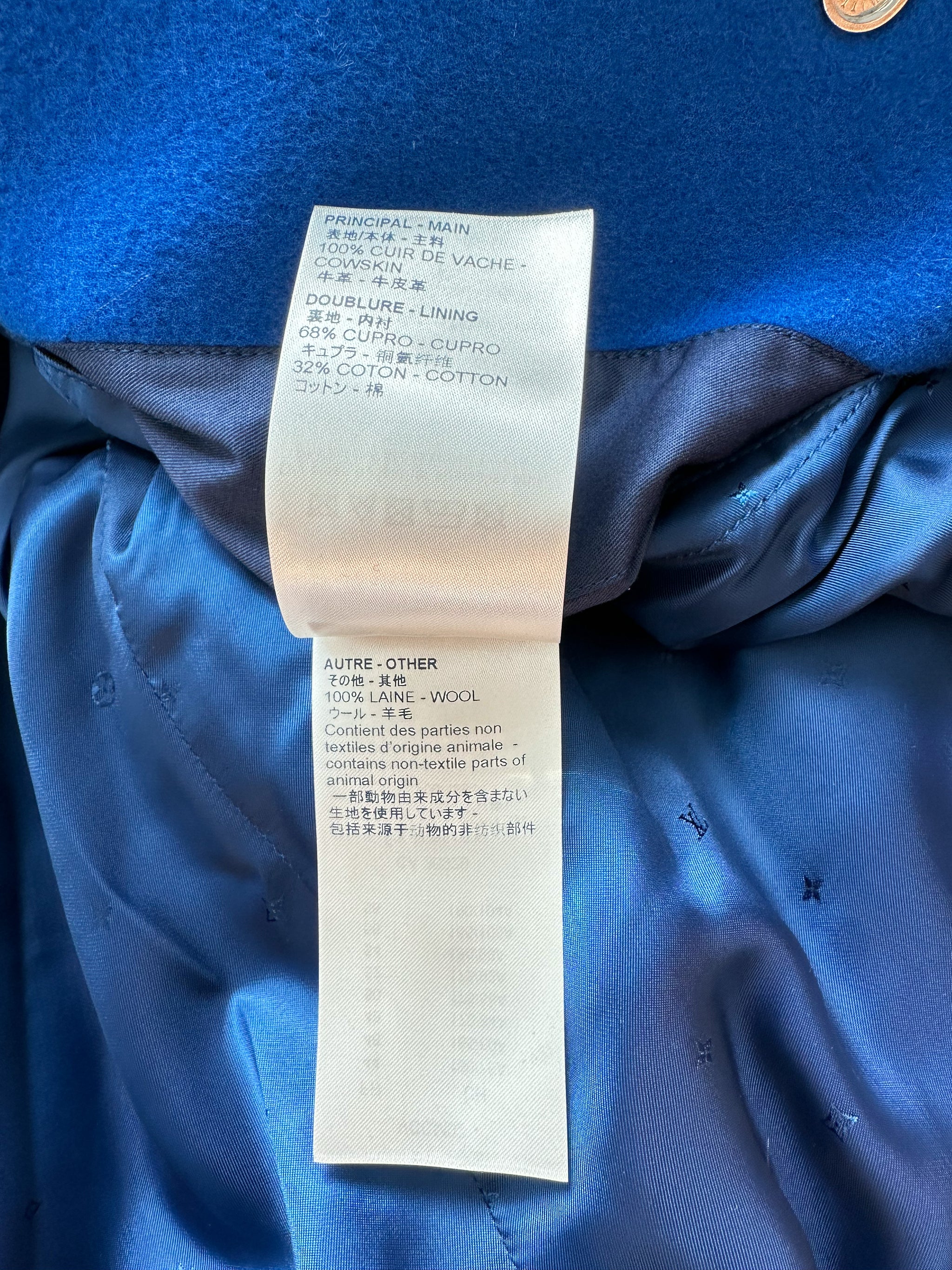 Louis Vuitton Blue Wizard Of Oz Varsity Jacket – Savonches